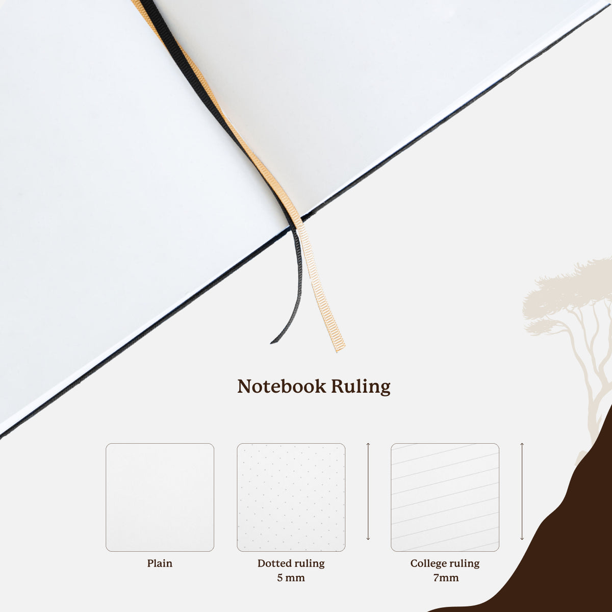 Eco Bullet Journal | B5 Pro 160gsm Notebook | Dingbats