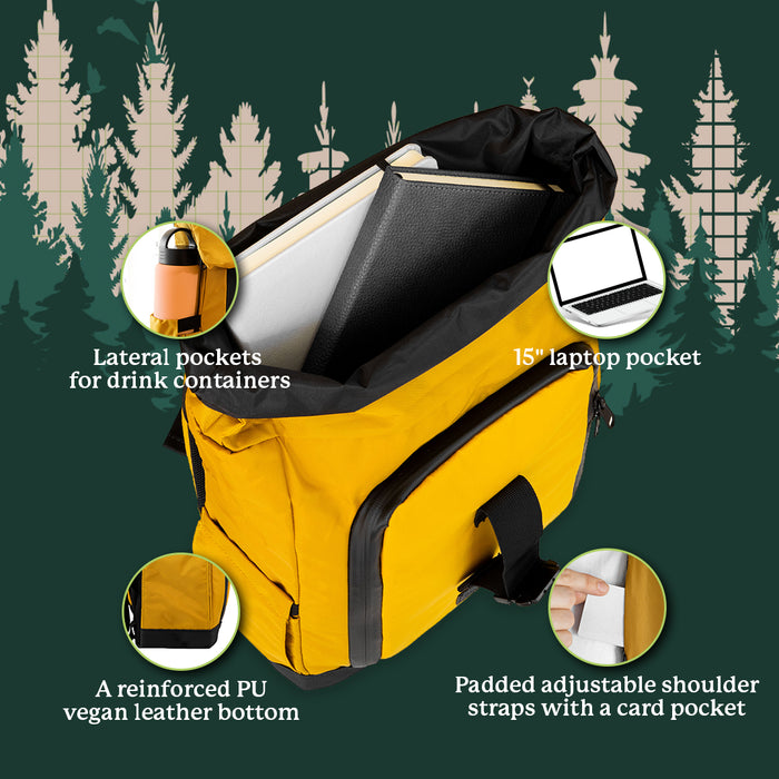 Recycled PET Backpack Rucksack | Dingbats