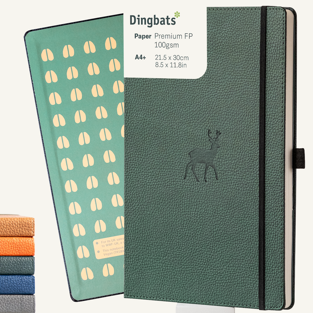 Eco Bullet Journal | Wildlife Notebook | Dingbats
